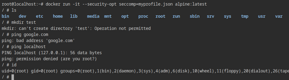 Basics Of Seccomp For Docker