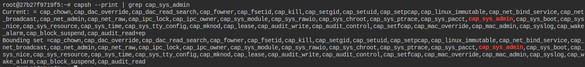 Container Breakout – Part 1
