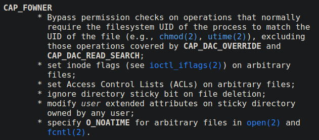 Exploiting Linux Capabilities Part 4