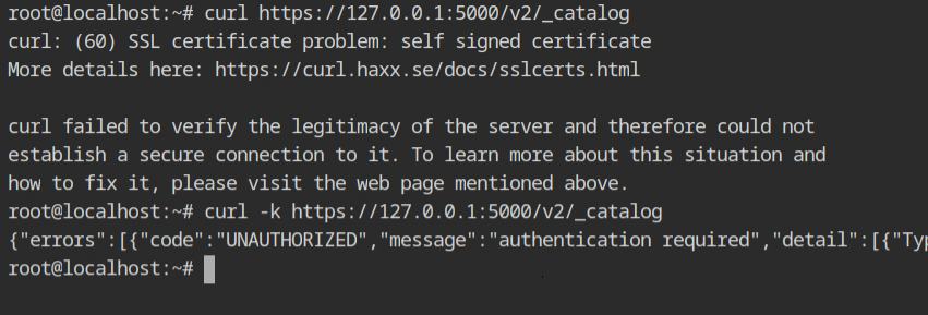 Secure The Docker Registry With Password And Tls Certificates