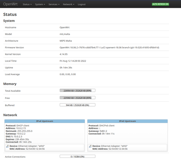 Understand and Interact with OpenWRT